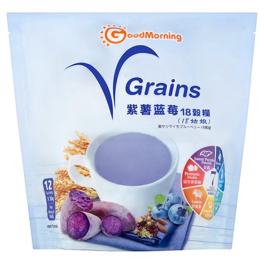 GoodMorning VGrains 18 Grains 12 Sachets x 30g (360g) | Shopee Malaysia