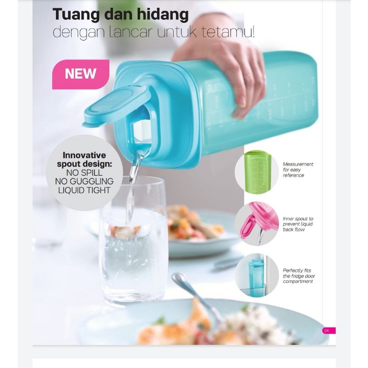 Tupperware Fridge Water Bottle 2.0L | Shopee Malaysia