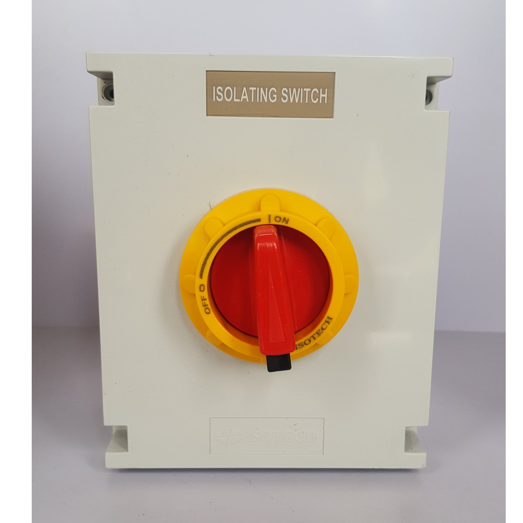 ISOTECH 63A~200A 3 Poles Isolator With PVC Enclosure KTM Series KTM363B ...