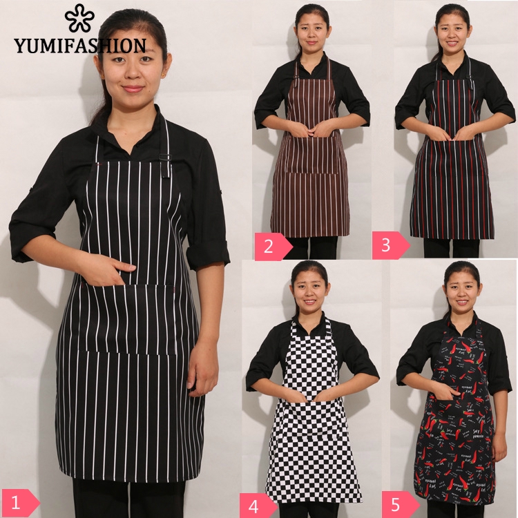 READY STOCK 🌸Neck adjustable apron Kitchen Apron custom logo waiter ...