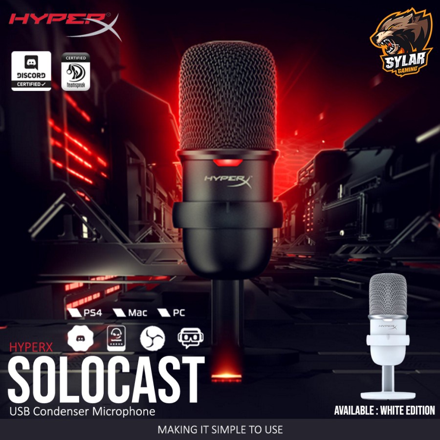 Hyperx SoloCast USB Condenser Gaming | Shopee Malaysia