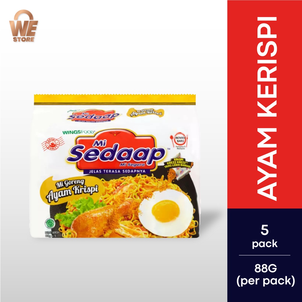 MI SEDAP x5(AYAM KRISPI) | Shopee Malaysia