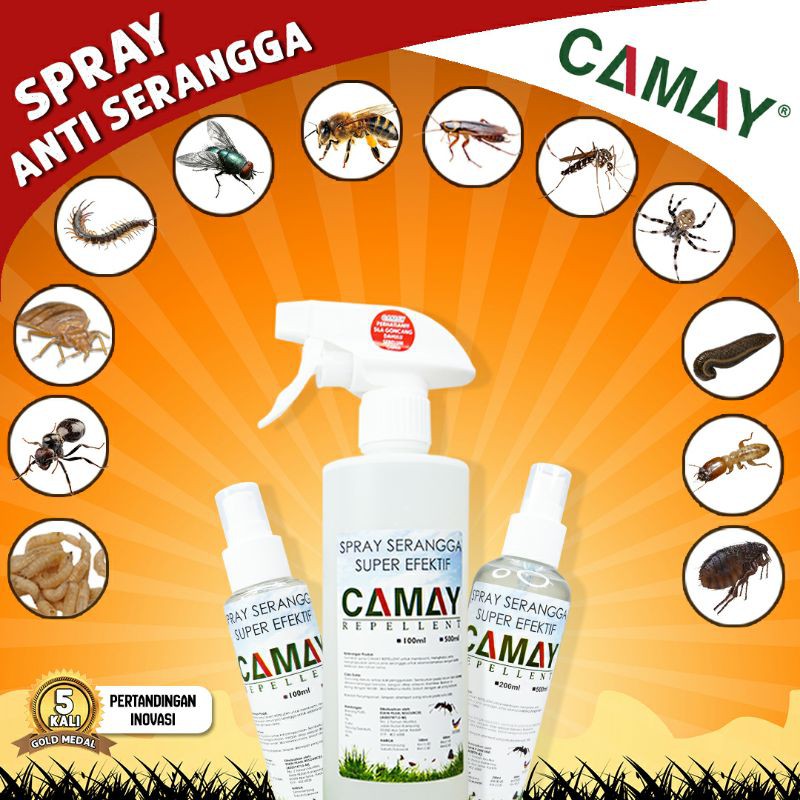 CAMAY Repellent Spray Serangga Semulajadi/Penghalau Semut Lipas /Spray ...