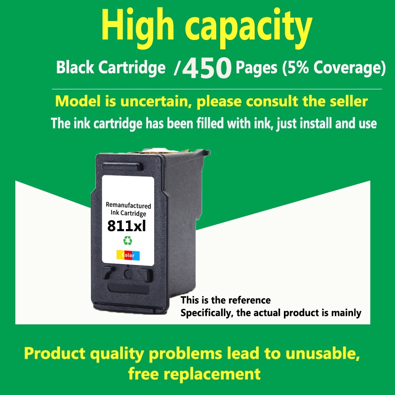 Canon 810 811 ink PG810XL CL811XL refillable ink cartridge compatible ...