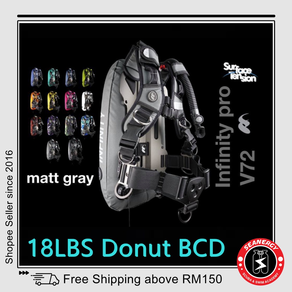 Surface Tension Infinity Pro Donut BCD Wing BCD Travel BCD for Scuba ...
