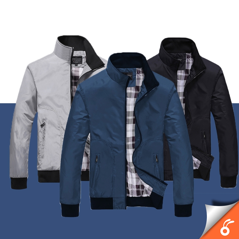 0093 JOHNNY Men's Good Quality Jacket Collar Casual Fashion | Shopee ...