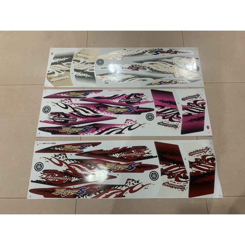 Yamaha ego s body sticker (6) | Shopee Malaysia