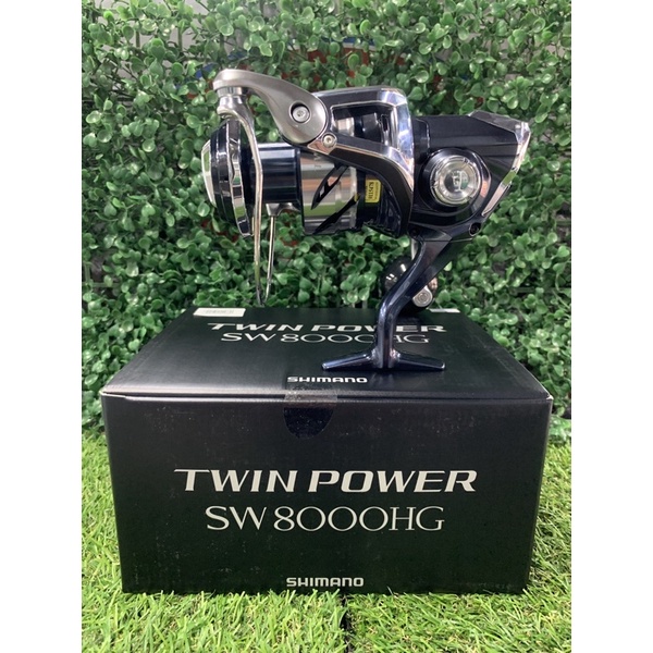 Shimano Twin Power SW Spinning Fishing Reel 2021 | 4000XG 5000HG 5000XG 6000HG 6000XG 8000PG ...