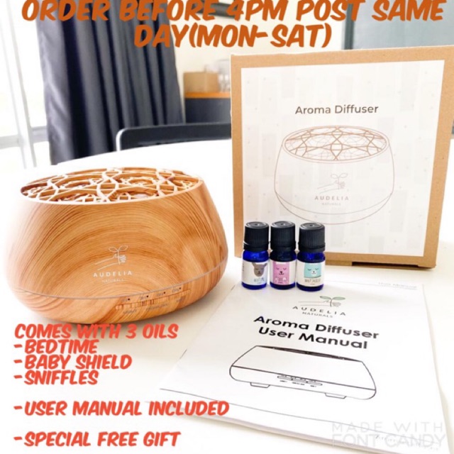 [READY STOCK!!] AUDELIA AROMA KIDS DIFFUSER SET WITH FREE GIFT! | Shopee Malaysia