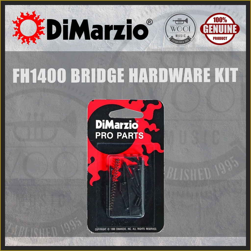 DiMarzio FH1400 Bridge Hardware Kit | Shopee Malaysia