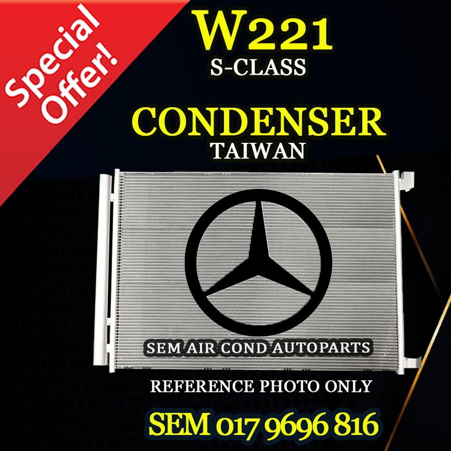MERCEDES-BENZ W221 S-CLASS TAIWAN NEW CONDENSER/ KONDENSER (CAR AIRCOND ...