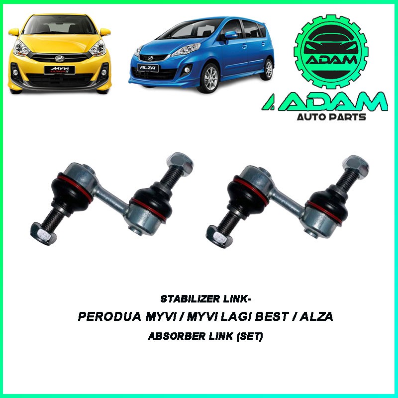 (1 PAIR) Stabilizer Link-Perodua Myvi / Myvi Lagi Best / Alza Absorber ...