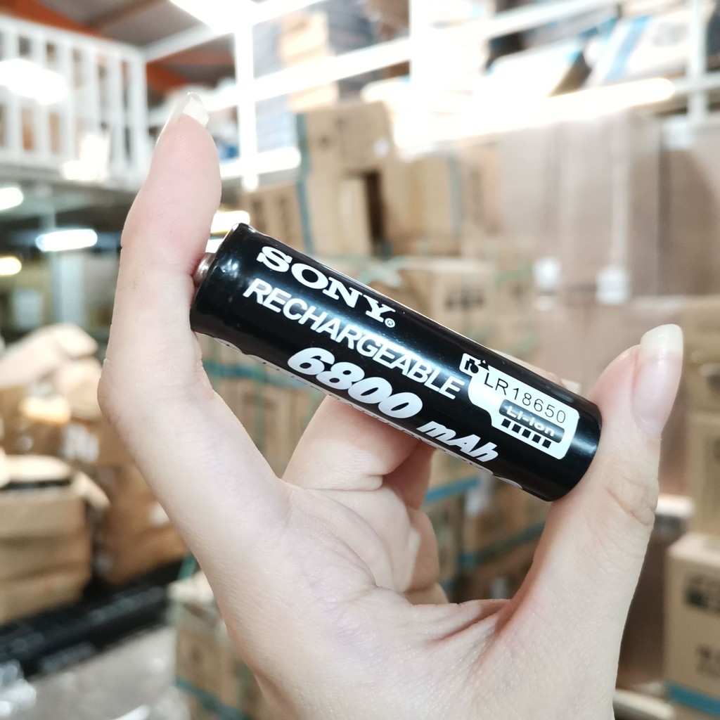 SONY 18650 Rechargeable Battery Flat Top / Button Top Bateri Cas Semula ...