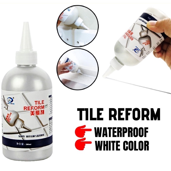 LIQUID TILE Gap Whitening Liquid Coating Cleaner Repair Lantai rumah ...