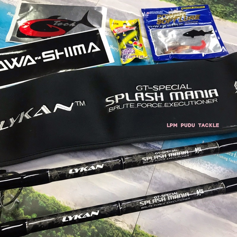 LYKAN SPLASH MANIA ROD | Shopee Malaysia