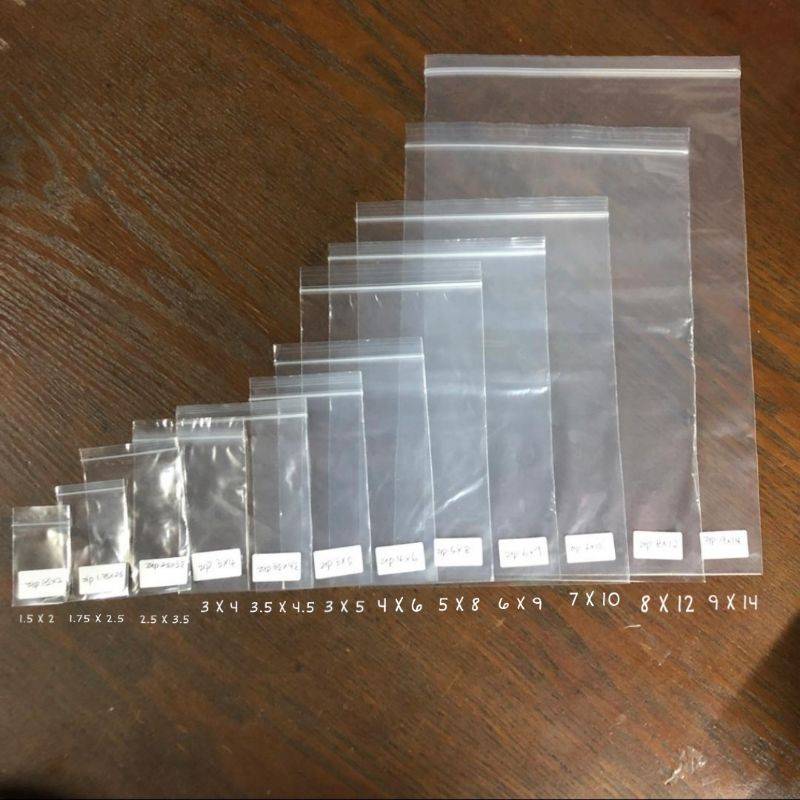 TAPAU - Zip Bag [ 100pcs+- ] - Zip Lock Plastic Zipper Plastik Beg ...