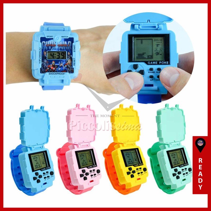 Kids Watch with 26 Tetris Games Kids Watch Girl Boy Toy Watch Jam ...