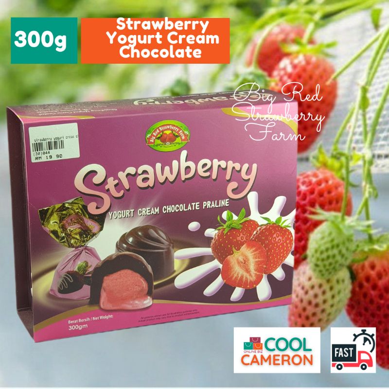 COKLAT STRAWBERRY CHOCOLATE COKLAT STRAWBERI YOGURT FROM BIG RED ...