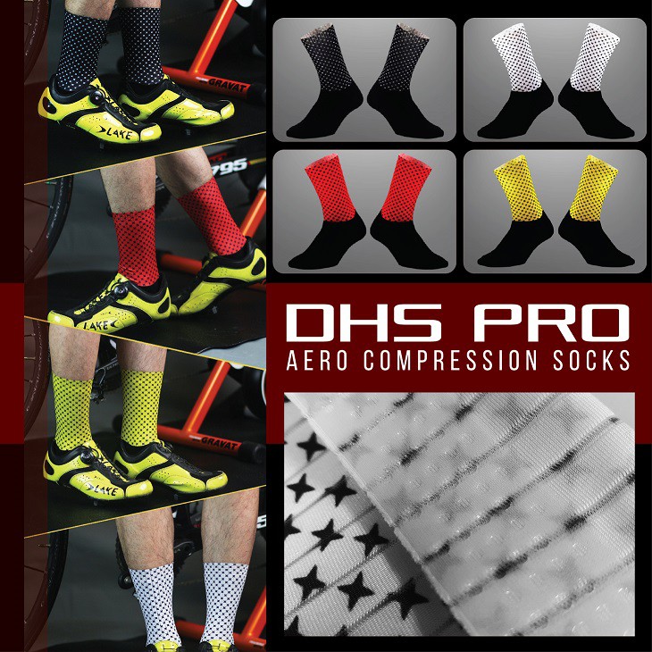 🔥Ready Stock🔥DHS PRO Aero Compression Socks Sports Sock Cycling Running ...
