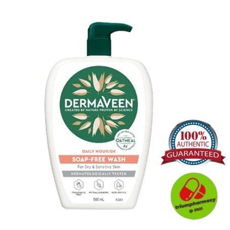 Dermaveen Soap Free Wash 500ml | Shopee Malaysia