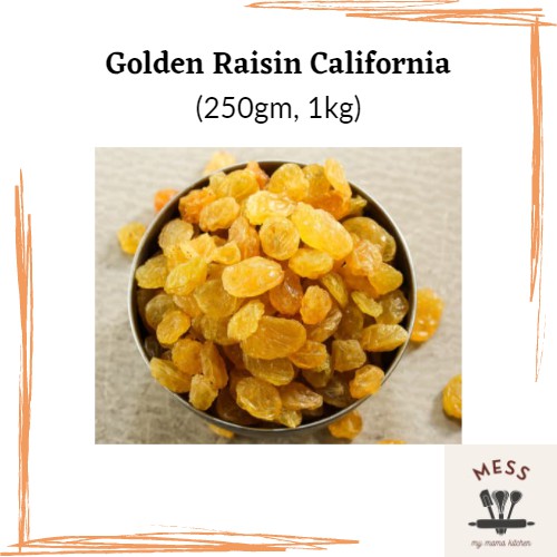 California Golden Raisin / Kismis Kuning (250gm, 1kg) | Shopee Malaysia