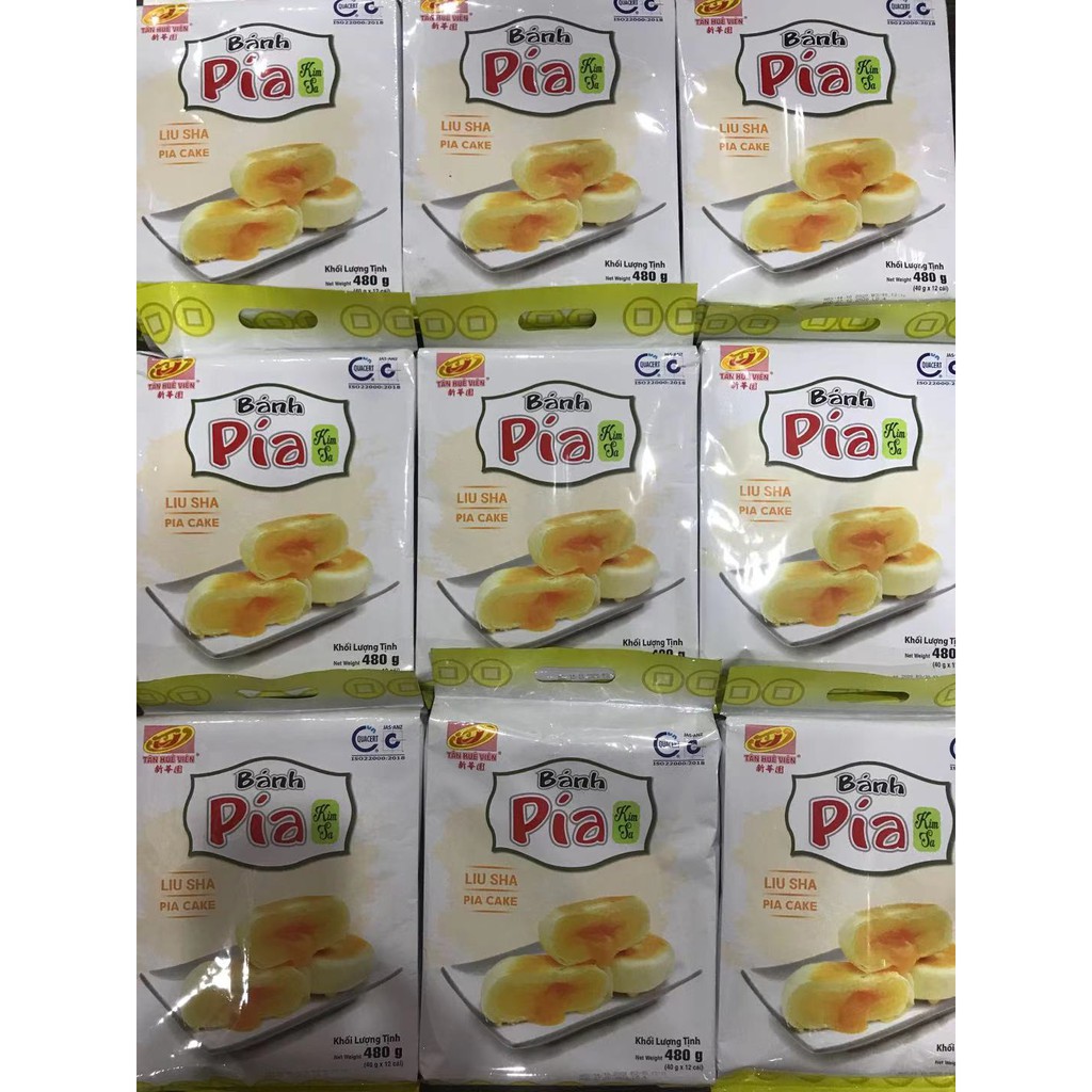 Banh Pia Kim Sa - Vietnam Liu Sha Pia Cake - Panda Cake 480g | Shopee ...