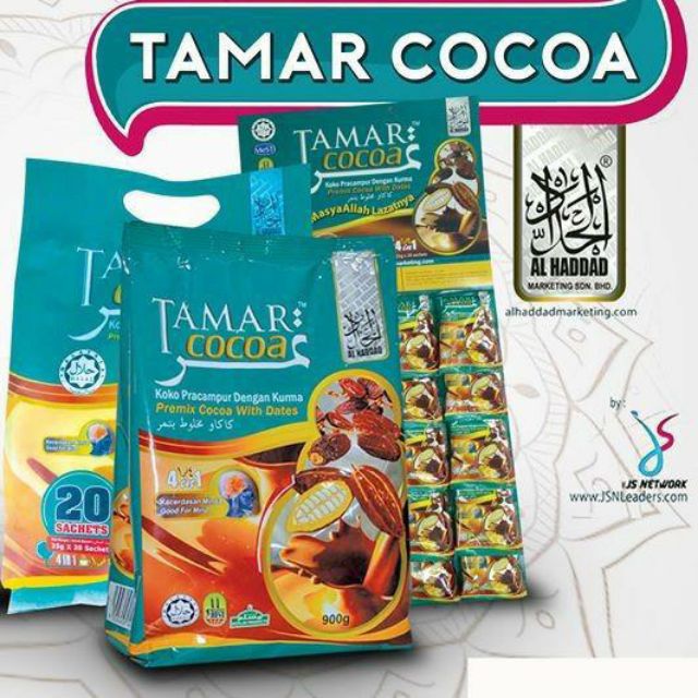 Tamar Coco Original Al-Hadad 900gram/20Sachets | Shopee Malaysia