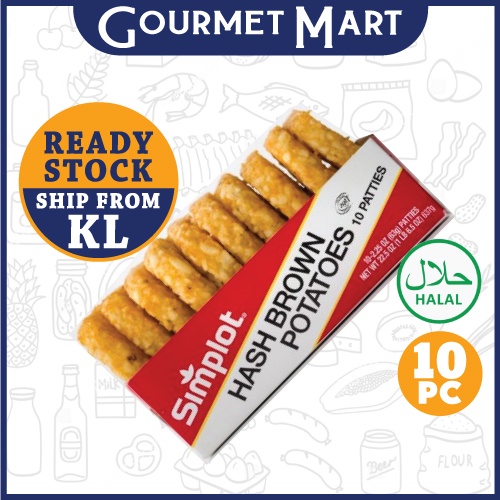 SIMPLOT/MCCAIN HASH BROWN POTATOES PATTY (10'S) FOR KLANG VALLEY ONLY ...