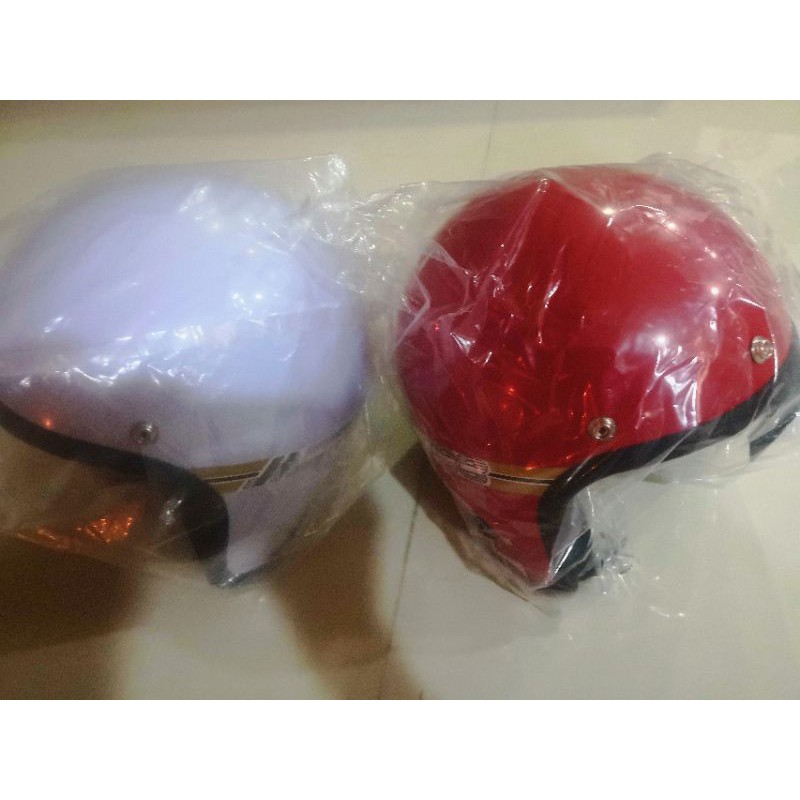 ️TOPI HELMET MOTORCYCLE MS88 MS 88 FREE SIZE L SIZE 60 [ BLACK / WHITE ...