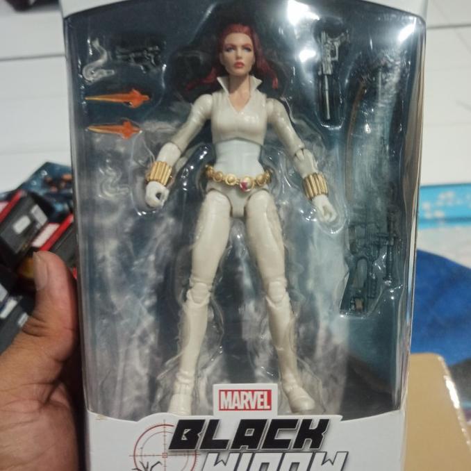 Hasbro. marvel legends. white deadly origins black widow ready Goods ...