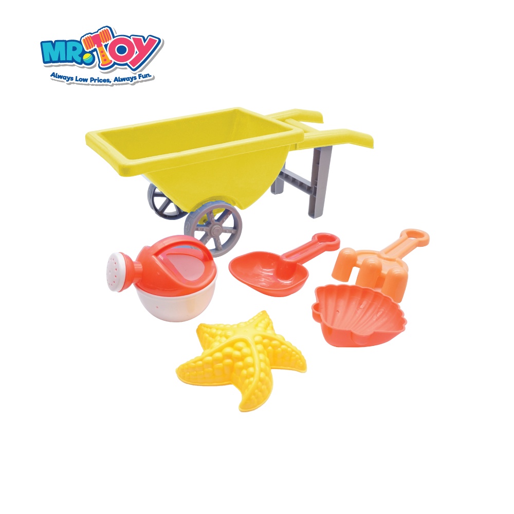 (MR. TOY) Sand Beach Cart Set (7 pieces) | Shopee Malaysia
