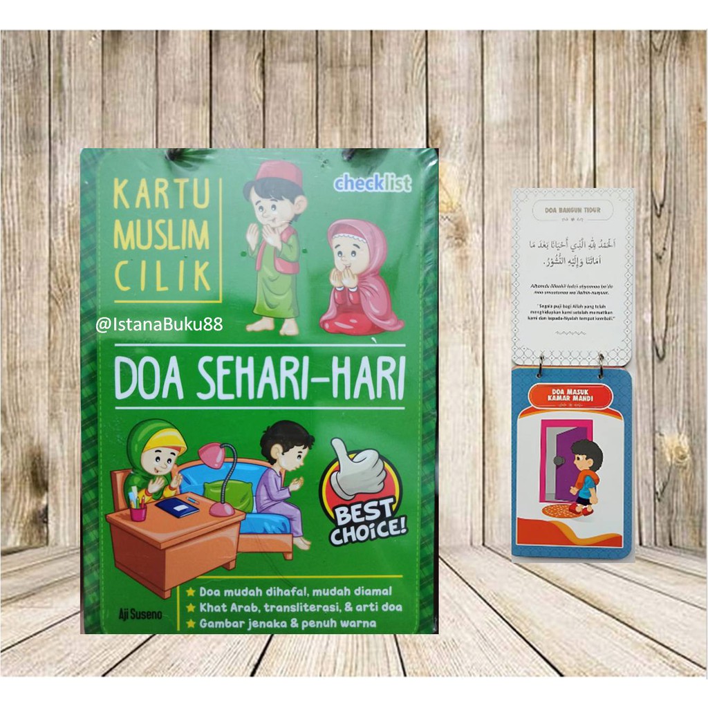 Flash cards Little Muslim Islamic Daily Prayer Cards | Shopee Malaysia
