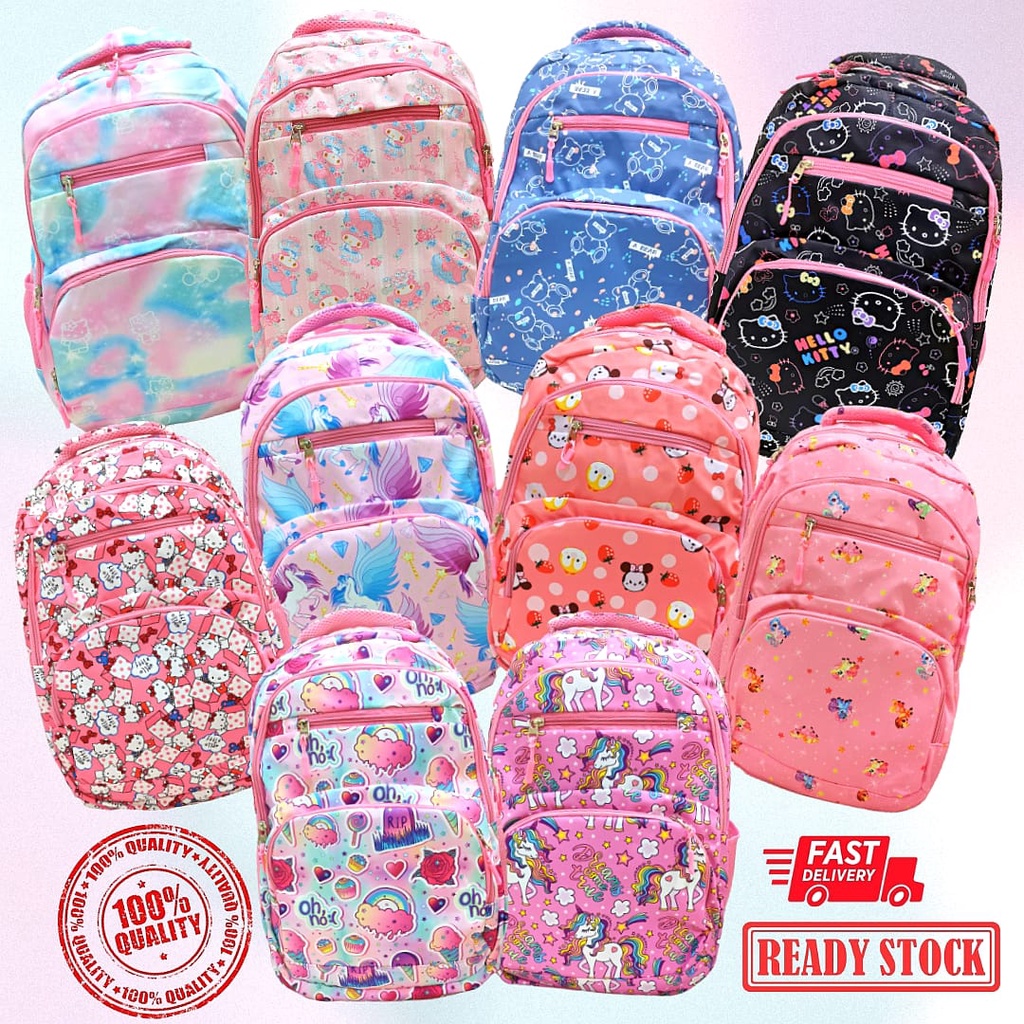 Smiggle Bag Backpack Primary School Beg Sekolah Rendah Beg Budak ...