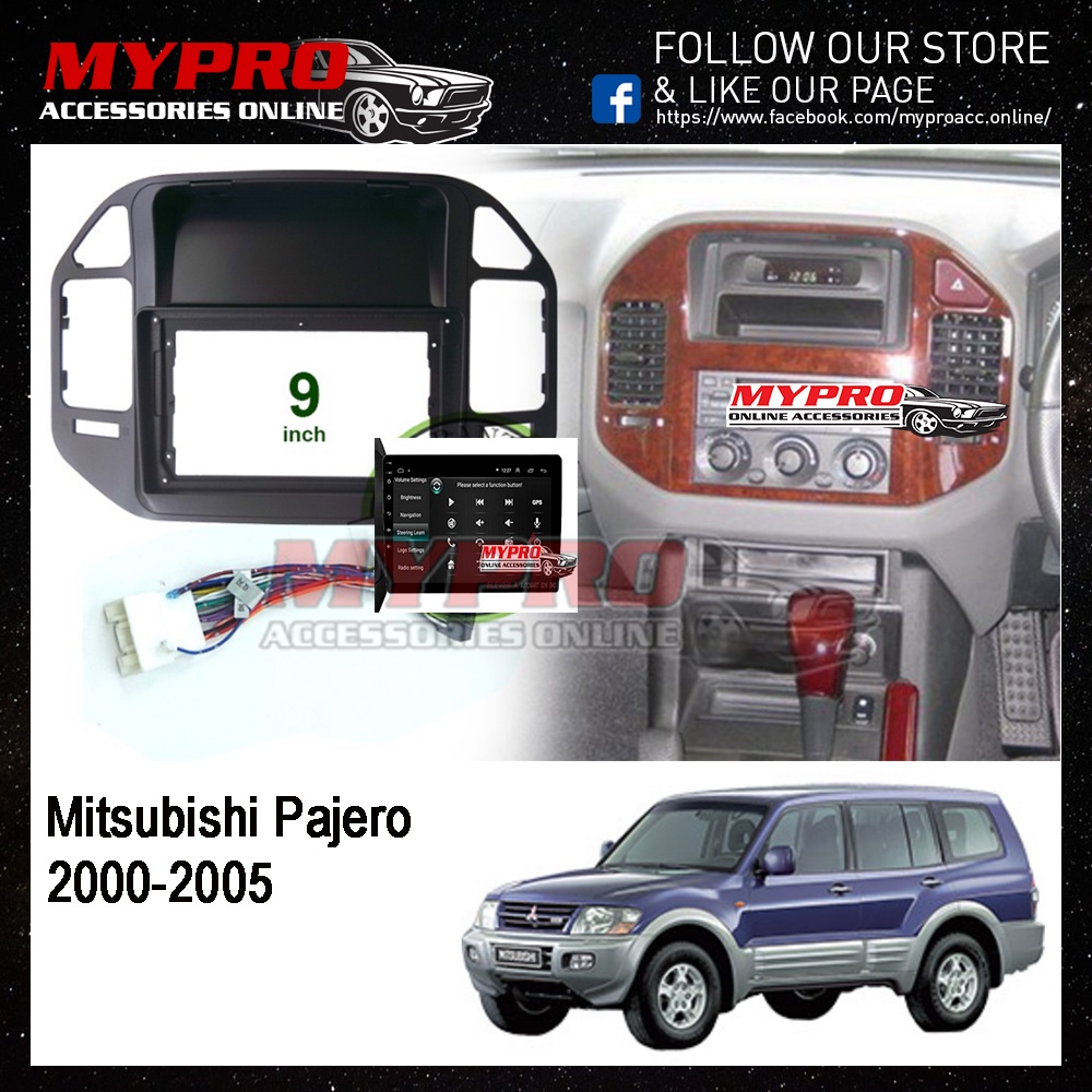 Android 🔥Mitsubishi Pajero 2000-2005 ANDROID PLAYER 【Free Camera ...