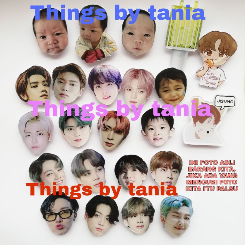 (CUSTOM) Quality acrylic Griptok / Popsocket kpop nct bts (READ ...