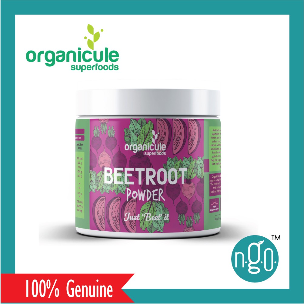 Organicule Beetroot Powder (300g/bottle) | Shopee Malaysia