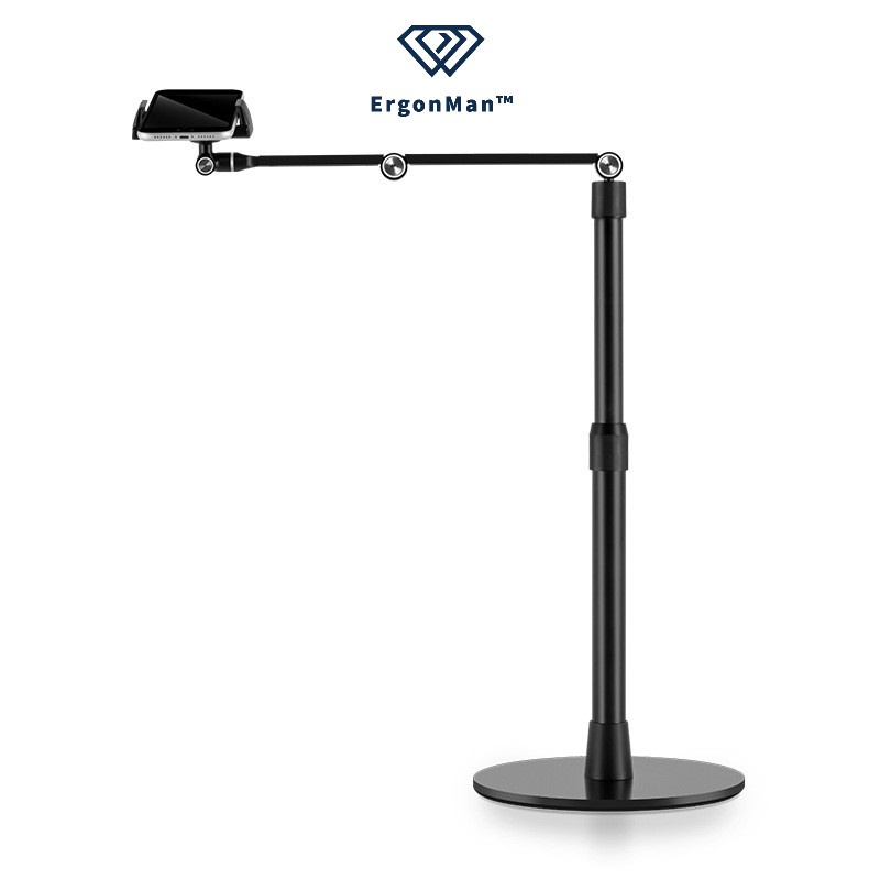 Top View Aluminium Tablet PC and Mobile Phone Desktop Stand Cellphone ...