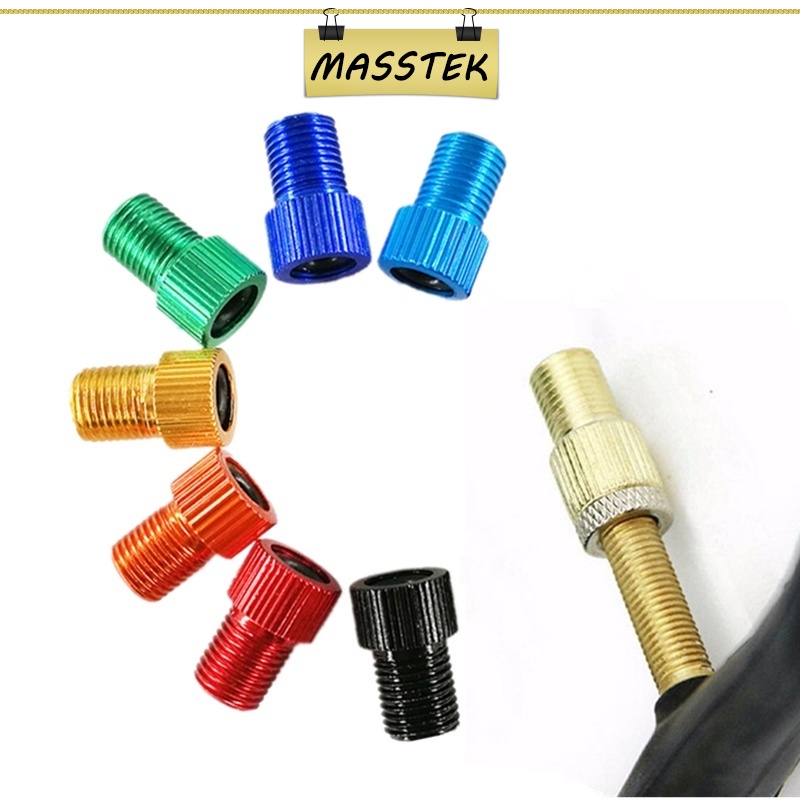 MASSTEK 1pc Alloy Presta Valve Adapter Pump Tire Bike Presta to ...