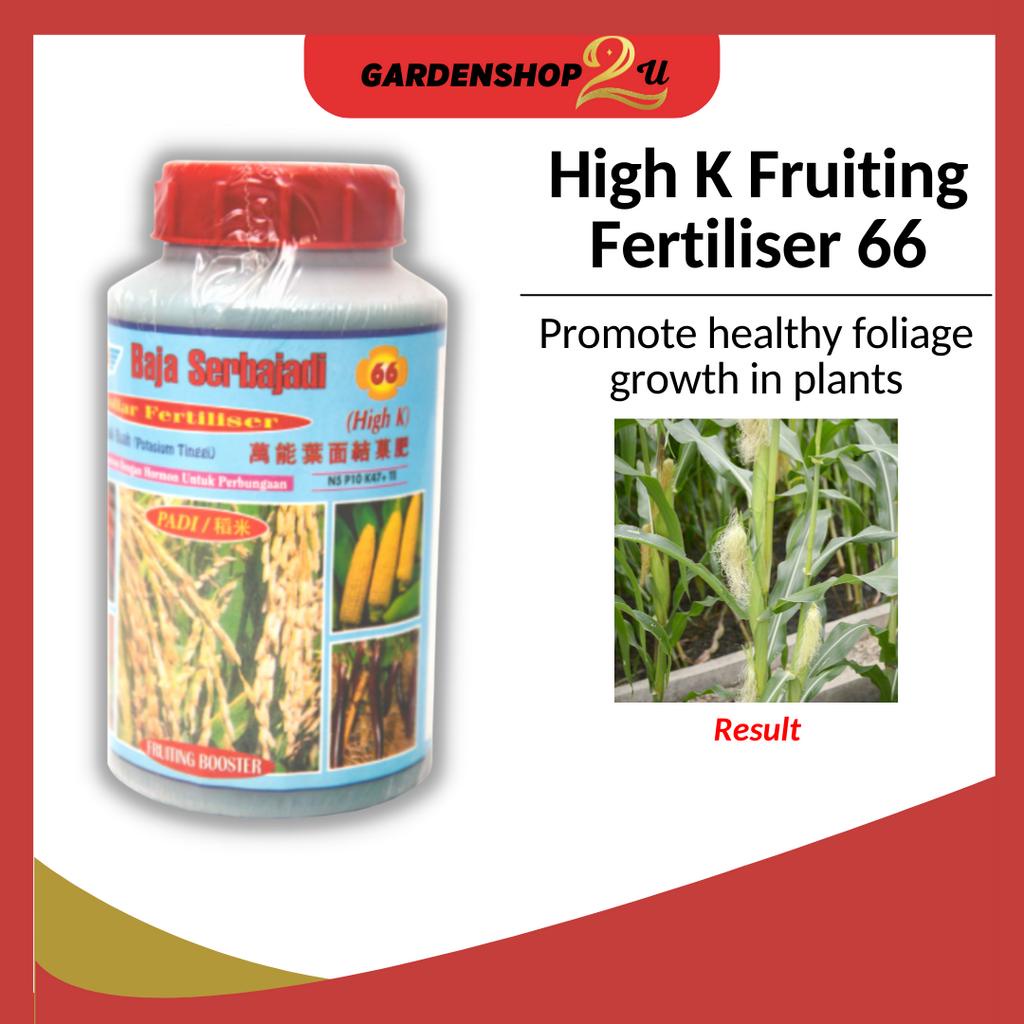 Serbajadi Foliar High K Fruiting Booster 66 Fertiliser/ Baja Butir ...