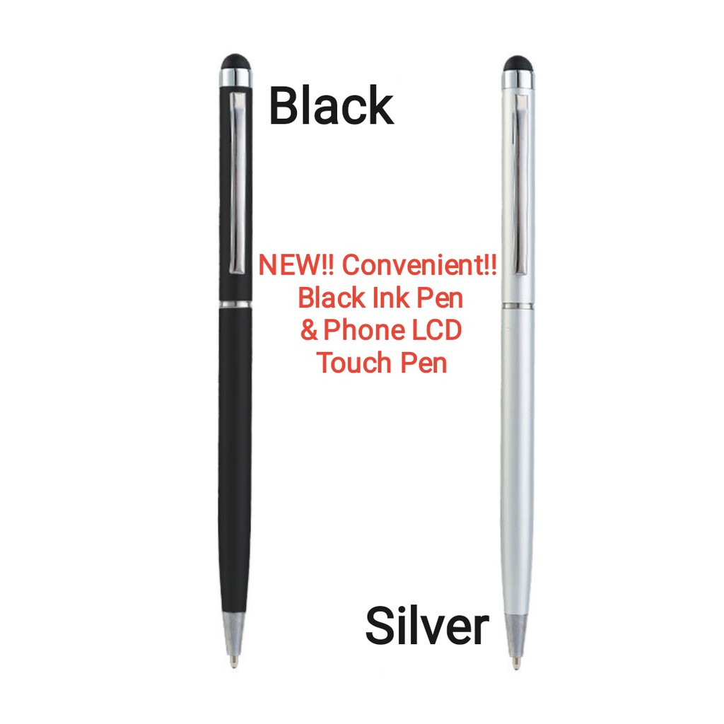 Universal Stylus Screen Touch & Writting Black Ink Pen Drawing Tablet ...