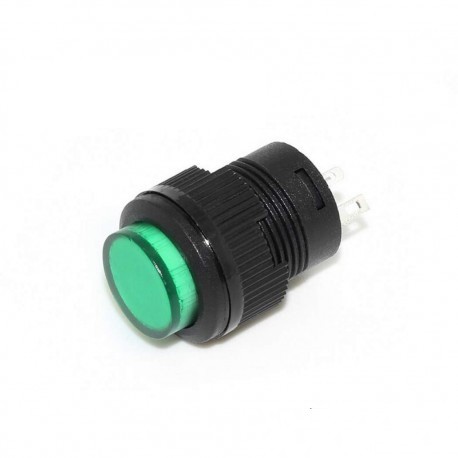 4-Pin Momentary Push Button Switch With LED ( GREEN ) | Shopee Malaysia