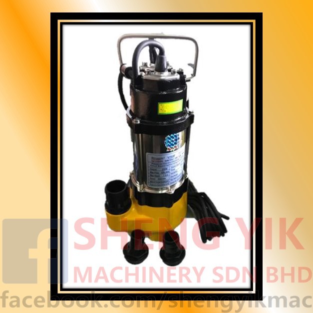 Shengyik Mikawa 250w 1-1/2" Sewage Submersible Water Pump V250 V250F ...