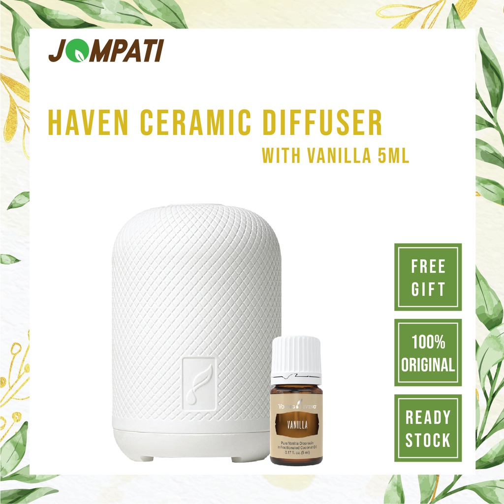 Young Living Haven Ceramic Diffuser - READY STOCK - | Shopee Malaysia