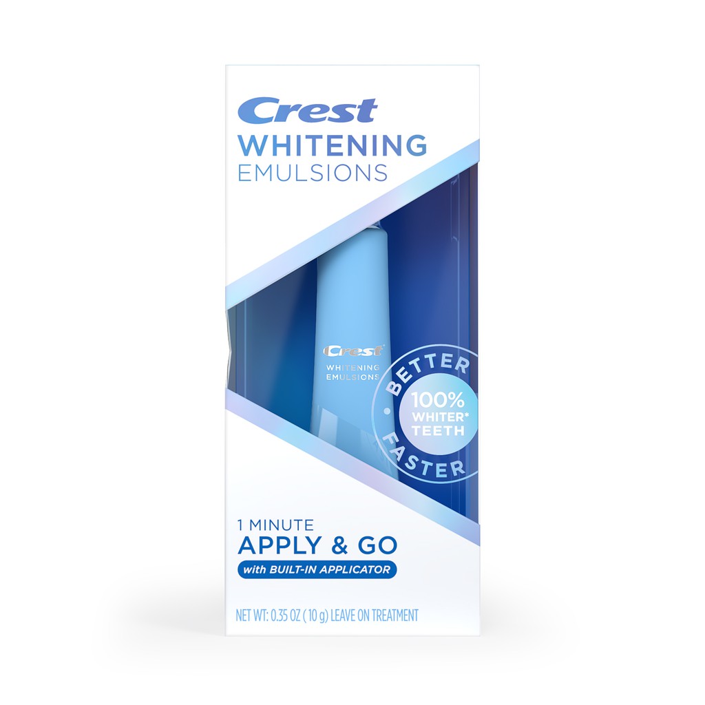 Crest - Whitening Emulsions with Built-in Applicator (10g) | Shopee ...