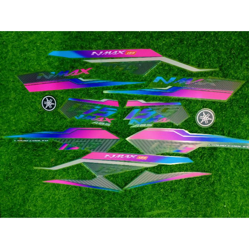 Nmax Old Transparent Striping Custom List Rainbow | Shopee Malaysia