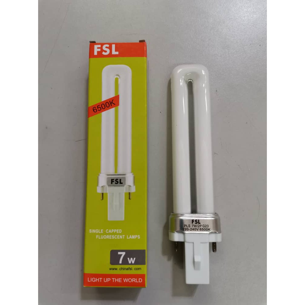 [ Bundle Sales ] *5pcs FSL PLS 7W 2pin Downlight Tube [2700K/4000K ...