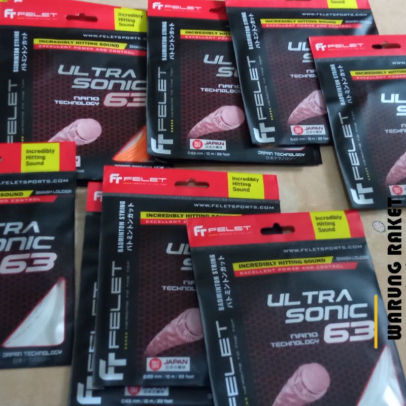 Felet ULTRA SONIC 63 Badminton Strings | Shopee Malaysia