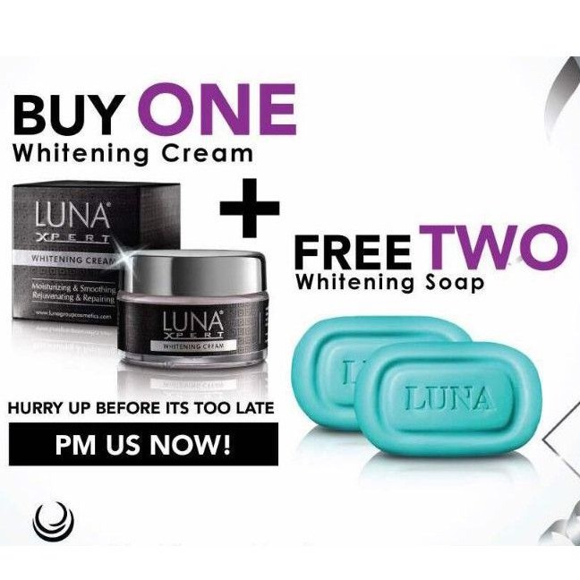 Luna Expert Whitening Cream (Original) - Authorised Reseller | Shopee ...