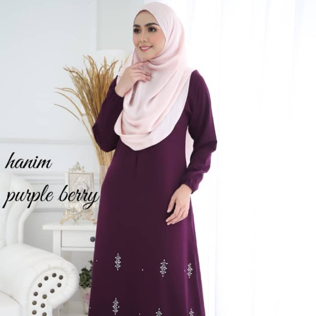 Hanim Jubah Modern A-cut | Shopee Malaysia
