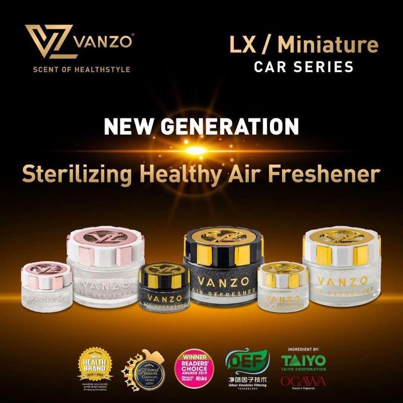Vanzo Car Perfume 💯 Original | Shopee Malaysia